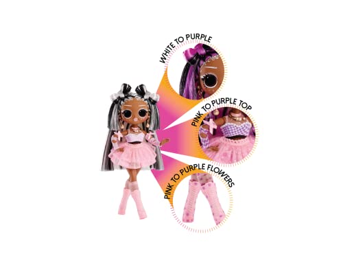 L.O.L. Surprise! LOL Surprise OMG Sunshine Color Change Switches Fashion Doll with Color Changing Hair and Fashions and Multiple Surprises and Fabulous Accessories – Great Gift for Kids Ages 4+