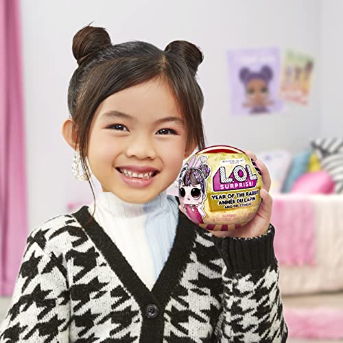 L.O.L. Surprise! Year of The Rabbit Doll Good Luck Sweetie- with Collectible Doll, 7 Surprises, Limited Edition Doll, Accessories, Pet, Lunar New Year Theme- Great Gift for Girls Age 4+