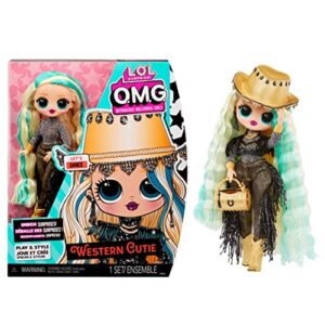 l.o.l. surprise! o.m.g. western cutie fashion doll with multiple surprises and fabulous accessories – great gift for kids ages 4+