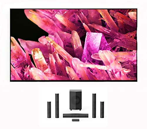 Sony XR65X90K 65" 4K Smart BRAVIA XR HDR Full Array LED TV with Enclave EA-1000-THX-US CineHome Pro CineHub Edition 5.1Ch Speakers (2022)