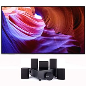 Sony KD50X85K 50" 4K HDR LED with PS5 Features Smart TV with a Platin MILAN-5-1-SOUNDSEND 5.1 Immersive Cinema-Style Sound System (2022)