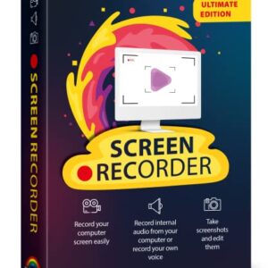 Screen recorder software for PC – record videos and take screenshots from your computer screen – compatible with Windows 11, 10, 8, 7