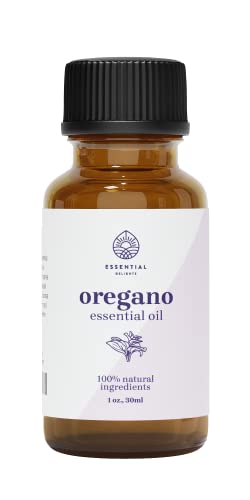 Oregano Essential Oil - 100% Pure & Certified (1 oz.) | Pure Grade Distilled Oregano Essential Oil | Vegan & Cruelty Free