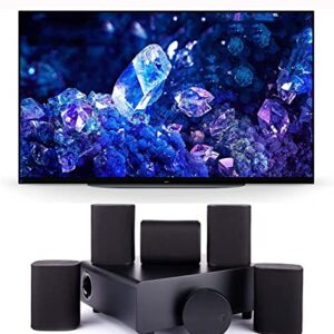 Sony XR48A90K 48" 4K Bravia XR OLED High Definition Resolution Smart TV with a Platin MILAN-5-1-SOUNDSEND 5.1 Immersive Cinema-Style Sound System (2022)