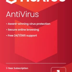 McAfee AntiVirus Protection 2023 | 1 PC (Windows)| Internet Security Software | 1 Year Subscription | Key Card