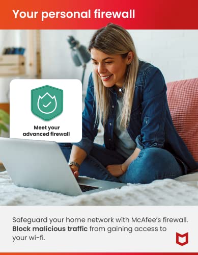 McAfee AntiVirus Protection 2023 | 1 PC (Windows)| Internet Security Software | 1 Year Subscription | Key Card