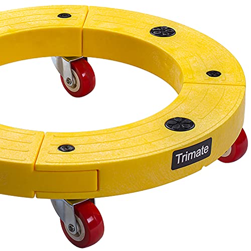 trimate KD Furniture Dolly, 300Lbs, Round: 16”, by, Multicolor