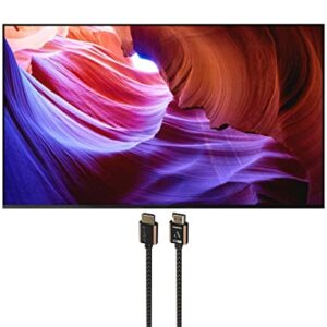 Sony KD50X85K 50" 4K HDR LED with PS5 Features Smart TV with an Austere 3S-4KHD2-2.5M III Series 4K HDMI 2.5m Cable (2022)