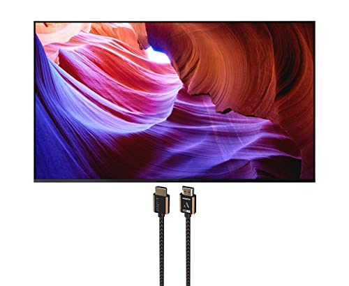 Sony KD50X85K 50" 4K HDR LED with PS5 Features Smart TV with an Austere 3S-4KHD2-2.5M III Series 4K HDMI 2.5m Cable (2022)