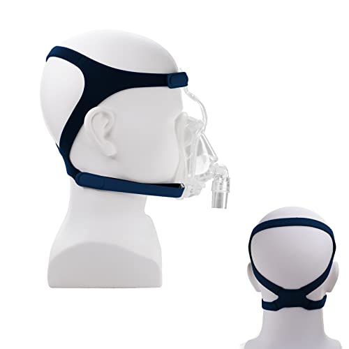 Universal Headgear Full Mask Replace Part,Headgear for AirFit F20 Full Face Mask Headgear,Replacement Headgear for Resmed Airfit F20 Cushion Mask Headgear (Blue)