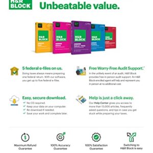 H&R Block Tax Software Premium 2022 with Refund Bonus Offer (Amazon Exclusive) [Mac Download]