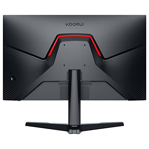 KOORUI 24" Gaming Monitor 165Hz, 1080p, 1ms, IPS, 99% sRGB Color Gamut, Adaptive Sync, Ultra Slim Frame, VESA Mountable (FHD 1920x1080, HDMI, DisplayPort) Black