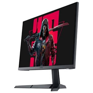 KOORUI 24" Gaming Monitor 165Hz, 1080p, 1ms, IPS, 99% sRGB Color Gamut, Adaptive Sync, Ultra Slim Frame, VESA Mountable (FHD 1920x1080, HDMI, DisplayPort) Black