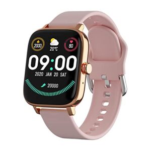 kaktin smart watch, fitness tracker with call receive/dial,step counter,1.7'' touch screen smartwatch activity for women men compatible with android iphone ios