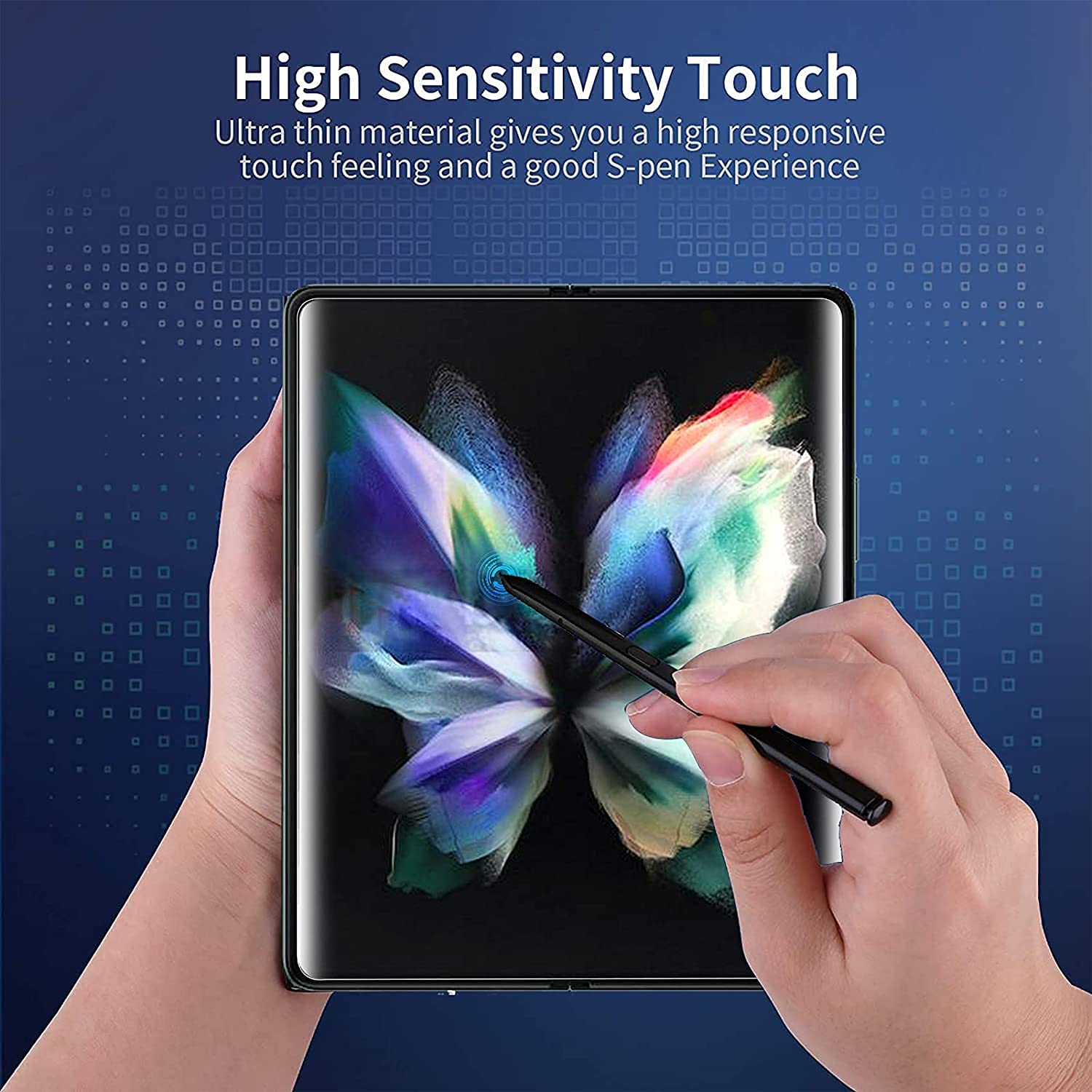 2X Tempered Glass Front Screen Protector Compatible with Samsung Galaxy Z Fold 4+ 2X Inner Soft TPU Film Shields+ 2X Camera Lens Protector [Scratch Resistant] [Bubble Free]