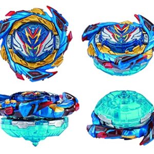 Bey Burst Gyro Toy Set with Arena Metal Fusion Attack Top Grip Toy Great Birthday Gift for Boys Children Kids Age 6 8 10 12+ Game Storage Box 12 Burst Gyros 1 Stadium 4 Two-Way Launcher 2 Handles