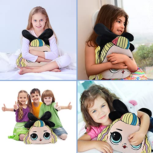 L.O.L. Surprise! 3D Surprise Doll Limited Shaped Pillow Comfortable Soft Plush Not Easily Deformed Throw Pillow,Seat Cushion Floor Pillow