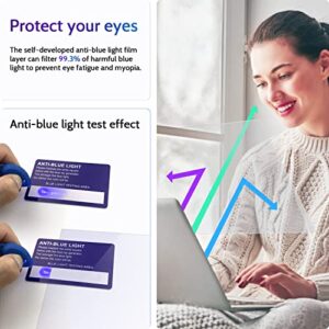 3 Pcs 17" Anti Blue Light Screen Protector Compatible With Lenovo Hp Dell Acer Asus Samsung etc Laptop-16:10 Aspect, 17 Inch Computer Monitor Glare Filter Uv Blocker Shield Cover Eye Protection Film