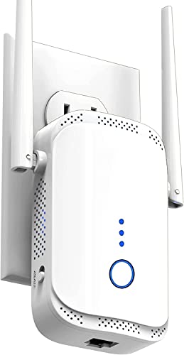 Fastest WiFi Extender/ Booster | 2023 release Up to 74% Faster | Broader Coverage Than Ever WiFi Signal Booster for Home | Internet/ WiFi Repeater, w/Ethernet Port, Made for USA