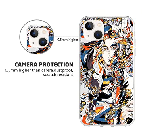 Tongstar Compatible with LG V60 ThinQ | LG V60 ThinQ 5G Case Sla'yer Rengok'u Gift De'mon 996 Man Boys Girls Cartoon Cool Design Soft TPU Phone Case