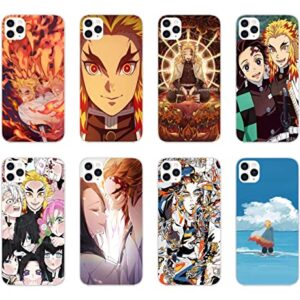 Tongstar Compatible with LG V60 ThinQ | LG V60 ThinQ 5G Case Sla'yer Rengok'u Gift De'mon 996 Man Boys Girls Cartoon Cool Design Soft TPU Phone Case