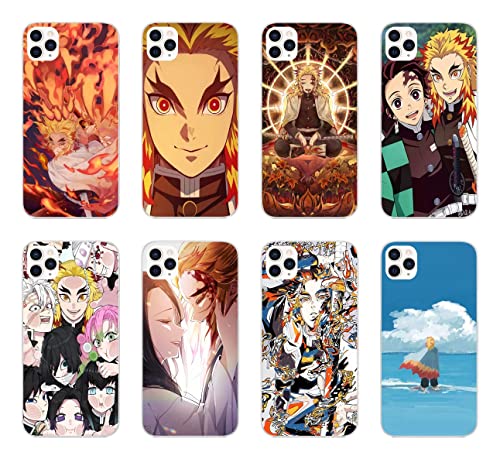 Tongstar Compatible with LG V60 ThinQ | LG V60 ThinQ 5G Case Sla'yer Rengok'u Gift De'mon 996 Man Boys Girls Cartoon Cool Design Soft TPU Phone Case