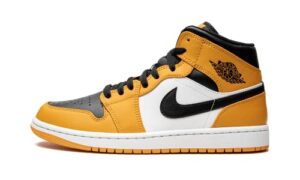 jordan mens air 1 mid 554724 701 taxi - size 7.5