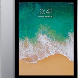 2018 Apple iPad (9.7-inch, Wi-Fi, 128GB) - Space Gray (Renewed Premium)