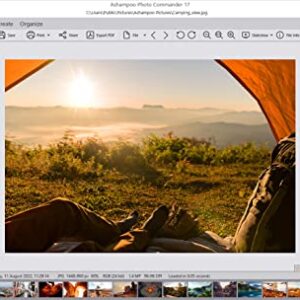 Photo editing software compatible with Windows 11, 10 – view, edit, enhance and organize your photos – more than 200 features (collages, slideshows and more)