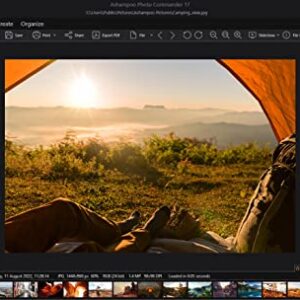 Photo editing software compatible with Windows 11, 10 – view, edit, enhance and organize your photos – more than 200 features (collages, slideshows and more)