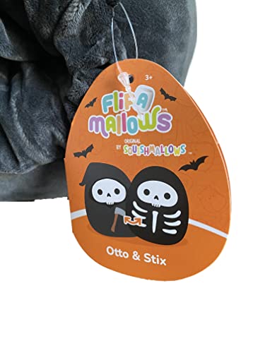 Squishmallow Official Kellytoy Halloween 2022 Squad Squishy Stuffed Plush (Otto & Stix Flip A Mallow)