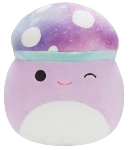 Squishmallow Official Kellytoy Plush 7.5 Inch Squishy Stuffed Toy Animal (Minya The Mushroom)