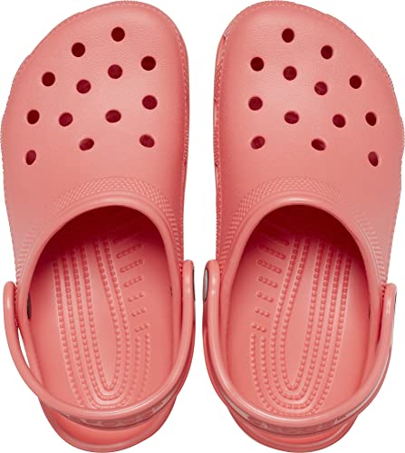 Crocs Classic Clogs, Neon Watermelon, 11 US Unisex Little Kid