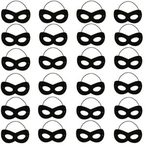 Tudona 24 Packs Superhero Masks for Kids Superhero Eye Masks Party Favors Cosplay Halloween Masks Birthday Party Masks Costume Party Supplies