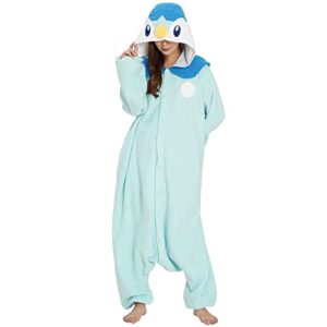 sazac kigurumi - pokemon - piplup - onesie jumpsuit halloween costume