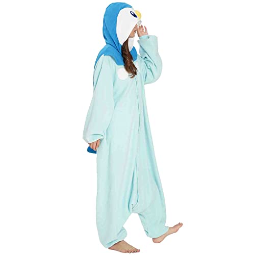 SAZAC Kigurumi - Pokemon - Piplup - Onesie Jumpsuit Halloween Costume