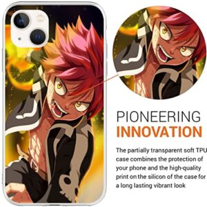 Compatible with LG V60 ThinQ | LG V60 ThinQ 5G case Fairy Anime with Tail 317 Anime Soft TPU Rubber Protection Cover Phone Cace Clear