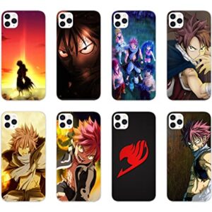 Compatible with LG V60 ThinQ | LG V60 ThinQ 5G case Fairy Anime with Tail 317 Anime Soft TPU Rubber Protection Cover Phone Cace Clear