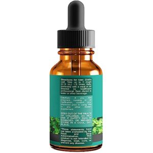 Oregano Oil Organic Liquid Drops - Super Concentrated USDA Organic Oil of Oregano Drops for Immune Support and Digestive Health - Vegan Non GMO 100% Pure Oregano Oil Drops for Adults and Kids