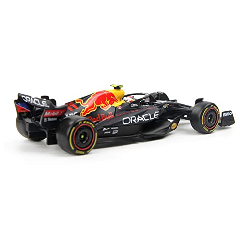 HTLNUZD Bburago 1:43 2022 F1 Champion Racing RB18#11 F1 Formula Sergio Perez 1/43 NO.11 Diecast Alloy Collectible Toy Car Model (Hardcover Version RB18# 11)