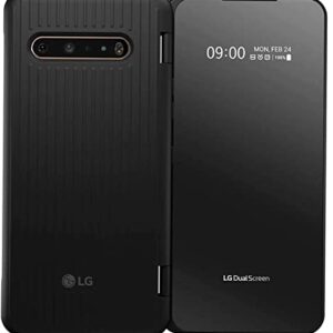 UrbanX Dual Screen Case for LG V60 ThinQ 5G - Black (LM-V605N) Bundled with Cover Case (Without Charging Adapter)