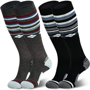 ski socks merino wool thermal knee high winter snowboard sport socks men women