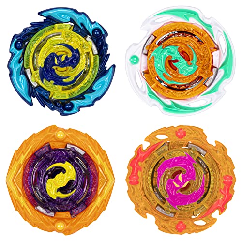 BEYBLADE Burst QuadStrike Energy Uprising 4-Pack with 4 Spinning Tops, Battle Toy Tops, Kid Toys for Ages 8 and Up