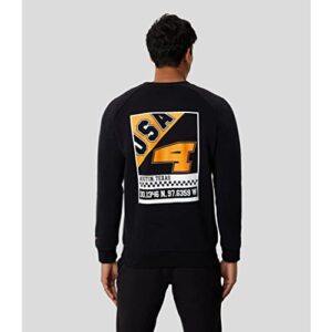 McLaren F1 Men's Lando Norris USA Austin GP Graphic Crew Sweatshirt Black