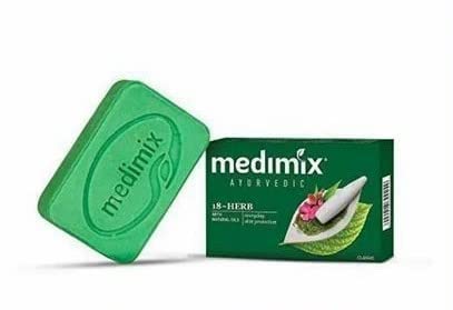 Medimix ayurvedic Hand Wash Soap, Made with 18 herbs and essential oils, Pocket-friendly, portable hand wash soap bars with herbal aroma, pack of 10(10 gmX 10)