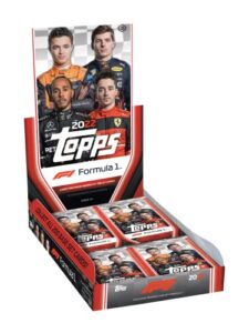 2022 topps f1 formula 1 racing hobby box (20 packs/8 cards)