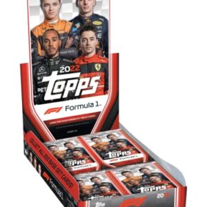 2022 Topps F1 Formula 1 Racing Hobby Box (20 Packs/8 Cards)