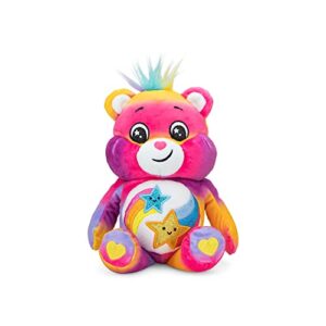 care bears 9" bean glitter plush - dare to care