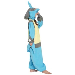 SAZAC Kigurumi - Pokemon - Lucario - Onesie Jumpsuit Halloween Costume- XL Size