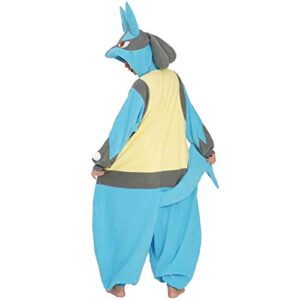 SAZAC Kigurumi - Pokemon - Lucario - Onesie Jumpsuit Halloween Costume- XL Size